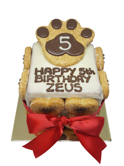 Dog Birthday Cake - Zeus Design ADELAIDE PICK UP ONLY – The Woofery Dog ...